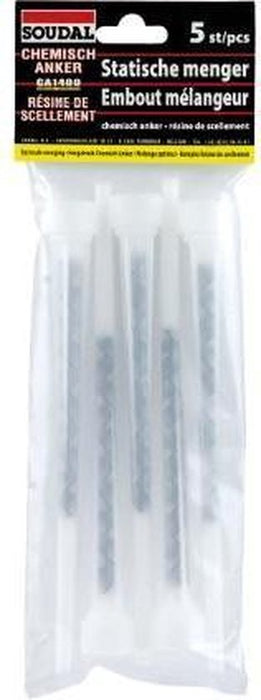 Soudal statische menger 5 stuks